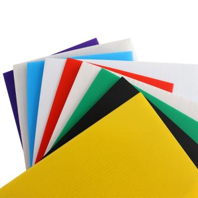 China 3mm Project Panel White Corflute Board Waterproofing Correx Sheeting for sale