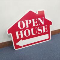 China Corflute Blank Yard Signs With Stakes PP 24x18 Coroplast Signs UV Protection for sale