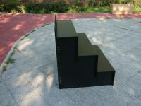 China Corrugated PP Floral Display Stand For Supermarket Shopping Mall for sale