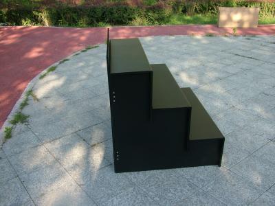 China Corrugated PP Floral Display Stand For Supermarket Shopping Mall for sale