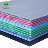 China Polypropylene White Correx Sheets 4mm 2mm Corrugated Plastic Sheets for sale