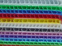China Antistatic Colored Coroplast Sheets 4mm Corrugated Plastic Sheets Waterproof for sale