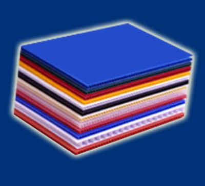 China 1.5-12mm Corflute PP Corrugated Board Black Corrugated Plastic Sheets for sale