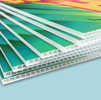 China Printing 3mm Corflute Signs Corflute Poster For Public Places for sale