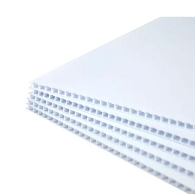 China 4mm Coreflute Polypropylene Hollow Sheet 5mm Coreflute Board for sale
