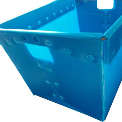 China 5mm Coroplast Postal Totes Corrugated Plastic Customized for sale