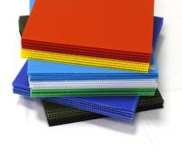 China Corrugated Plastic Sheets 4x8 Black Coroplast PP Hollow Corrugated Sheet for sale