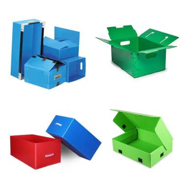 China Polypropylene Fruit Packaging Box Green Coroplast Peach Packing Boxes for sale