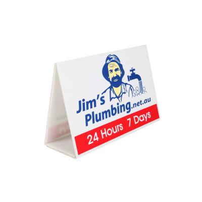 China Shopping Mall Roster Sign Corflute Bollard Signs 2mm-12mm Thick for sale