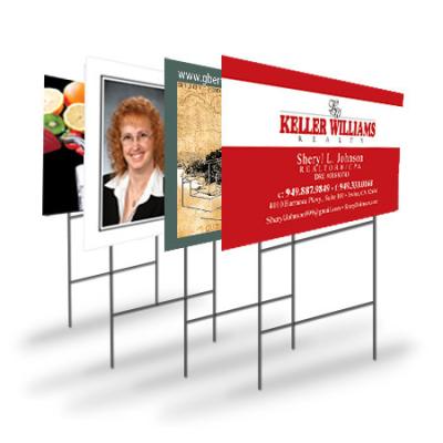 China Customized Coroplast Yard Signs 18 X 24 Corrugated Plastic Signs Polypropylene for sale