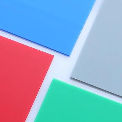 China Customized PP Hollow Sheet Corrugated Plastic Coroplast Board for sale