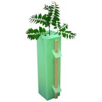 China 2mm - 4mm Corrugated PP Plastic Tree Guards Impact Resistance for sale