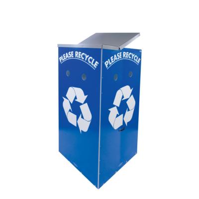 China PP Coroplast Recycle Bin Eco Friendly Resistant Durable for sale
