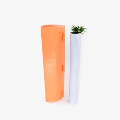 China 2mm - 4mm Corrugated PP Plastic Tree Guards Customized Impact Resistance for sale