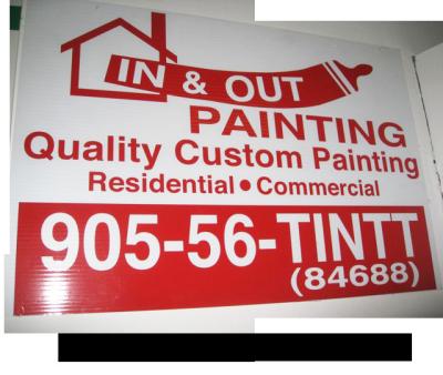 China Celebrate Uniquely and Memorable with Personalized PP Yard Card Yard Signs for Every Occasion for sale