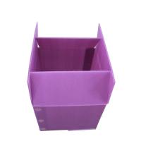 China Rigid Lightweight Vegetable Packaging Box Corrugated Plastic Storage Box for sale