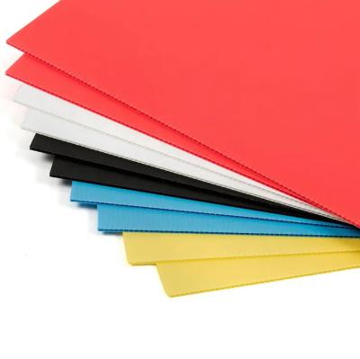 China Polypropylene Corflute Sheet Recycled Lightweight Customized Corrugated Plastic for sale