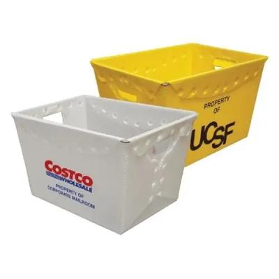 China Durable PP Corrugated Plastic Box Mail Tote Lightweight Customized for sale