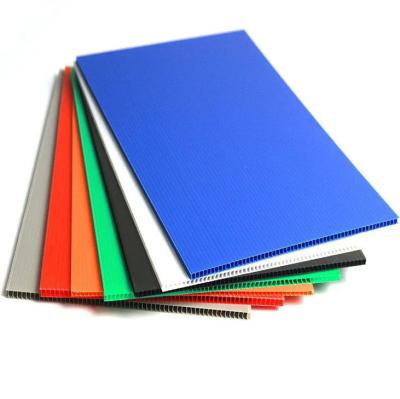 China Polypropylene Corrugated Coroplast Sheet Lightweight Customized for sale