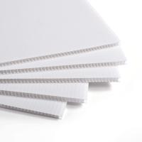 China PP Corrugated Plastic Sheet Corflute Board Foldable Lightweight Customized Durable for sale