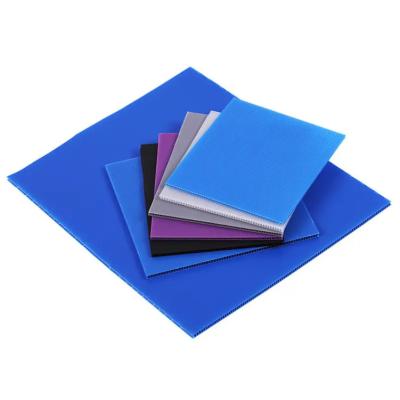 China Polypropylene Corrugated Sheet Coroplast Board Lightweight Foldable Customized for sale