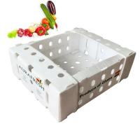 China PP Corrugated Plastic Box Coroplast Fruit Packaging Box Customized Foldable for sale