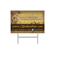 China Recyclable Customized PP Corflute Sign Corrugated Plastic Yard Sign Durable for sale