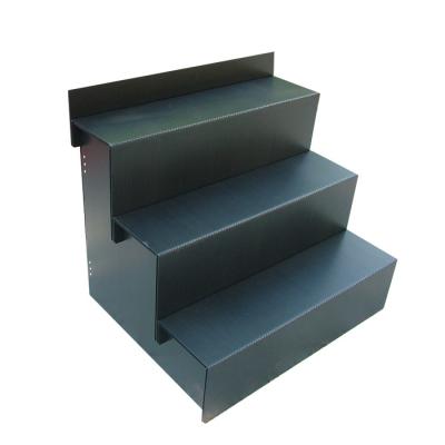 China Corrugated PP Floral Display Stand Foldable Lightweight Waterproof for sale