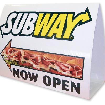 China PP Fold-A-Signs Easy-to-Use Foldable PP Display Signs for Space-Saving Indoor & Outdoor Advertising, Flexible Retail Promotions, Events & Portable Wayfinding Solutions for sale