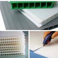China Corflute Sheet is a lightweight and durable floor protection board designed for construction sites. It effectively protects floors and walls from scratches, impacts, dust, and damage. for sale