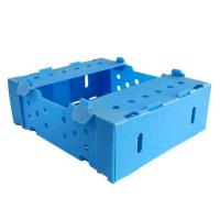 China vegetable and fruit packaging box with folding resistance, anti-aging, bearing strength, tensile, compression, tearing, high temperature, colorful features for sale