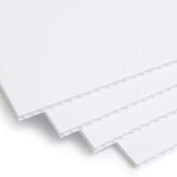 China Custom 4mm PP hollow sheets with double-sided corona treatment, designed to improve ink adhesion on both surfaces for high-quality printing and customized applications. for sale