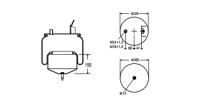 China Air Suspension Spring Bag  For Trucks Service Assembly OEM 3171694 for sale