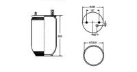 China Truck Air Bag Suspension Ride Used In UD 53106 - 99200 / Toyo TRL230L for sale