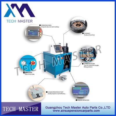 China Car Air Suspension Parts Hose Crimping Machine Hydraulic Automatic for sale