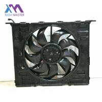 China BMW G12 G11 Car Radiator Cooling Fan Motor 17428677741 17427933875 12V Auto Fan for sale