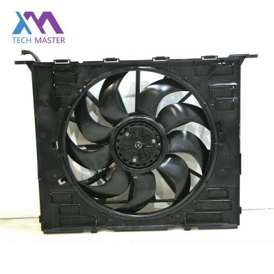 China BMW G12 G11 Car Radiator Cooling Fan Motor 17428677741 17427933875 12V Auto Fan for sale