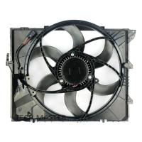 China 400W Car Engine Radiator Cooling Fans Assembly 17427523259 17117590699 For BMW E90 E91 for sale
