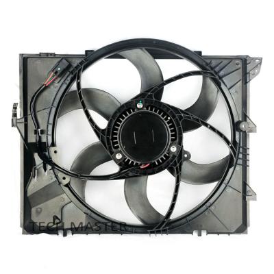 China 400W Car Engine Radiator Cooling Fans Assembly 17427523259 17117590699 For BMW E90 E91 for sale