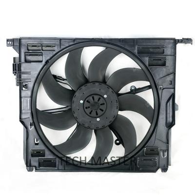 China 850W F18 Cooling Fan Radiator For BMW 5 Series Electric Engine Cooling Radiator Fan 17428509743 for sale