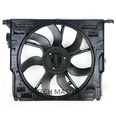 China Auto Parts Electric Engine Cooling Fan Radiator Fan Assembly 17428509741 For BMW F18 600W for sale