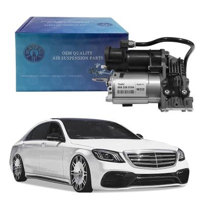 China Car Part Pneumatic Air Compressor For Mercedes W222 V222 A217 2223200604 2223200404 for sale