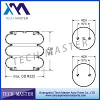 China Convoluted Air Spring Firestone W01-358-8006 Air Ride Suspension Triple Air Spring Bellow for sale