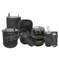 China Black Truck Air Springs Bag Firestone Suspension Bellow Parts Neutral Cartons Packing for sale