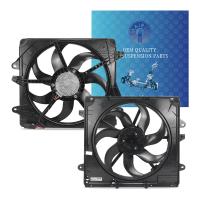 China Jeep Wrangler 2010-2017 Plastic Car Cooling Fan With OEM Part Number 68211602ABD for sale
