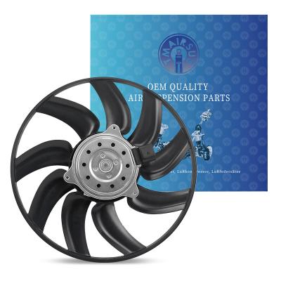 China Level Audi A4 S4 Q5 A5 A7 Macan Radiator Cooling Fan Assembly for sale