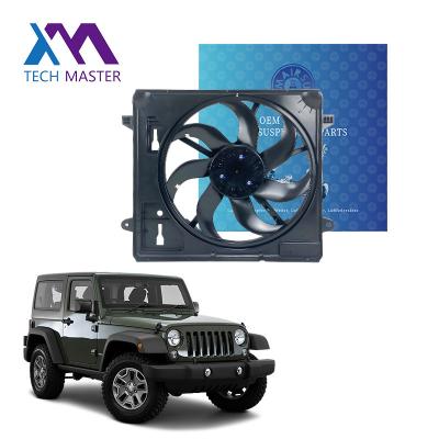 China Premium Jeep Wrangler Radiator Cooling Fan Assembly For Dependable Engine Performance for sale
