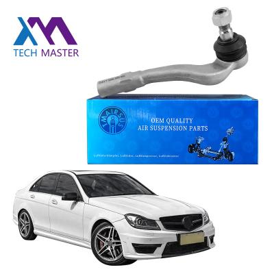 China 100% Professional Test Silver Tie Rod End for Mercedes Benz W204 Auto Suspension Parts Steering Outer Tie Rod 204301003 for sale