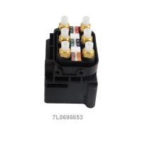 China Suspension Air Spring Solenoid Valve For Porsche Cayenne Audi Q7 / Air Valve Block 95835890300 for sale