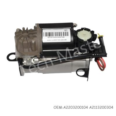 China Mercedes S Class W220 W211 Airmatic Air Ride Suspension Compressor A2203200104 A2113200304 for sale